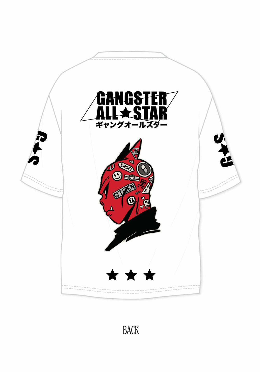 BUDWEISER CLUB X EVILWEAR OVERSIZED T-SHIRT (WHITE)