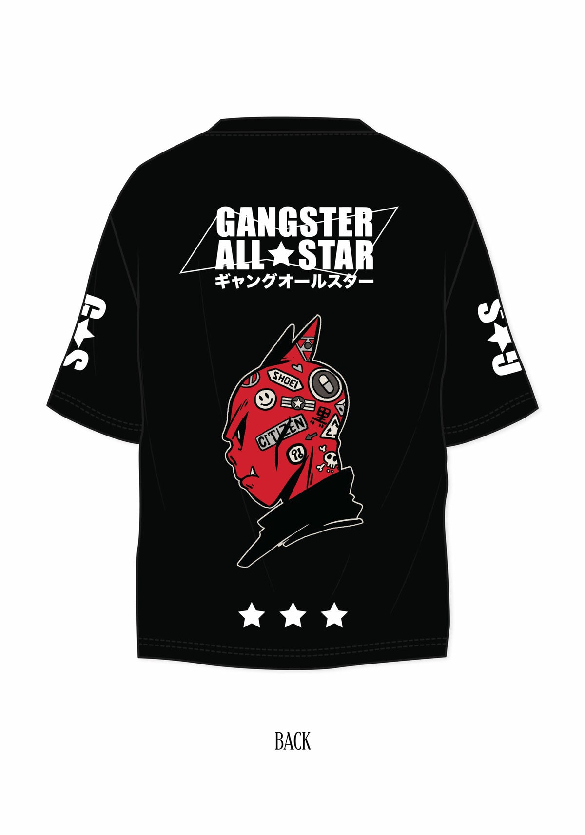 BUDWEISER CLUB X EVILWEAR OVERSIZED T-SHIRT (BLACK)