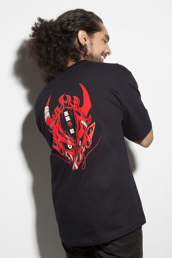 DEMON HEAD OVERSIZED TEE – EVILWEAR