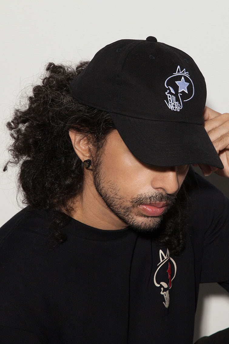EVILWEAR RELAXED CAP - BLACK