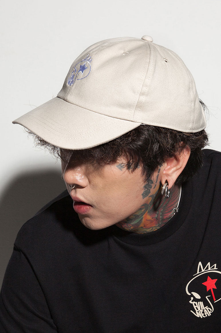 EVILWEAR MINIMALIST CAP - BEIGE