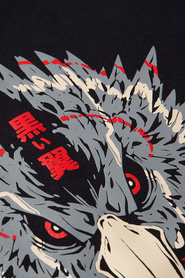 BLACK WING OVERSIZED TEE – EVILWEAR